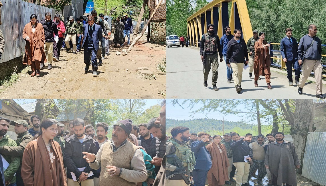 DC Kupwara visits flood affected areas of Handwara – Rising Kashmir