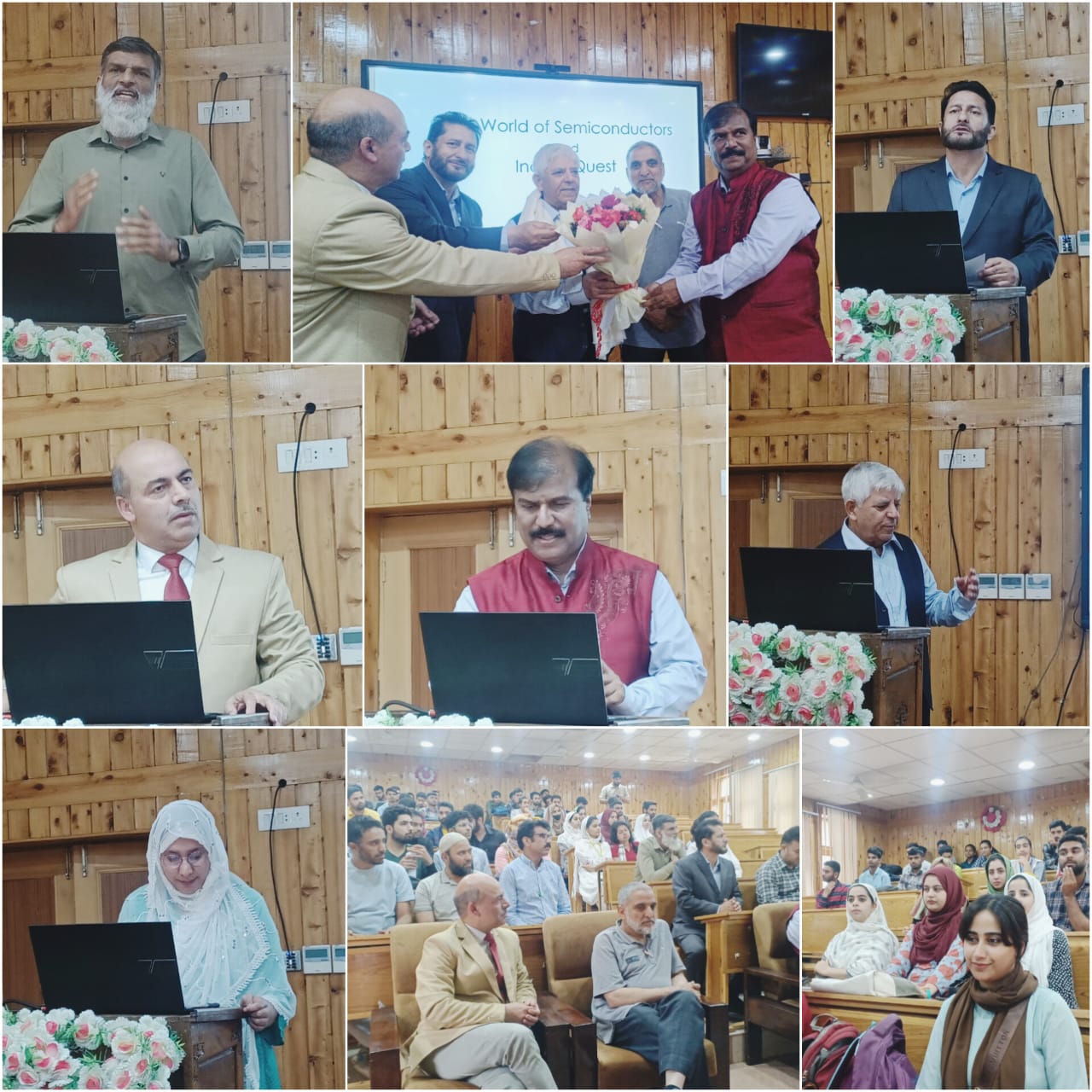 Dr M J Zarabi, delivers expert talk on semiconductors at NIT Srinagar ...