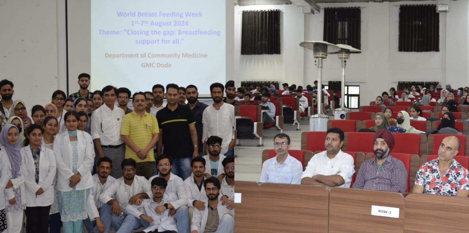 GMC Doda celebrates World Breastfeeding Week 2024 – Rising Kashmir