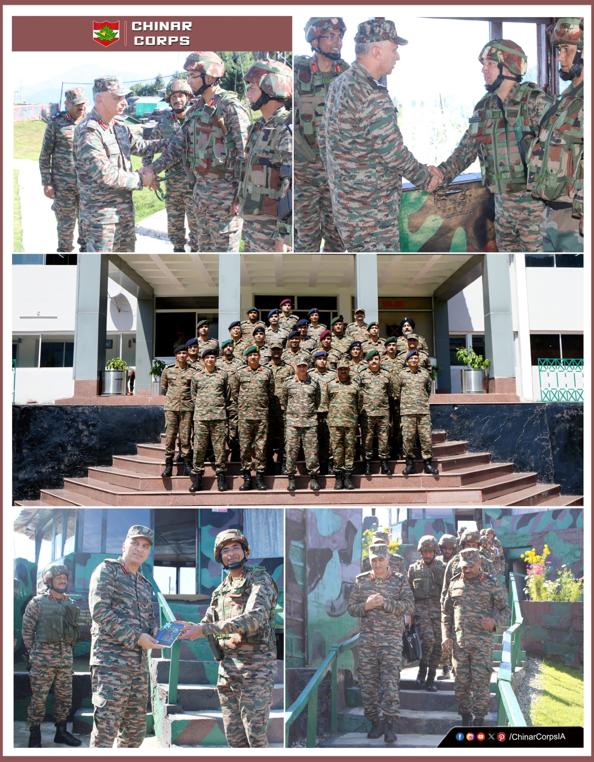 Chinar Corps Commander reviews security situation in North Kashmir ...