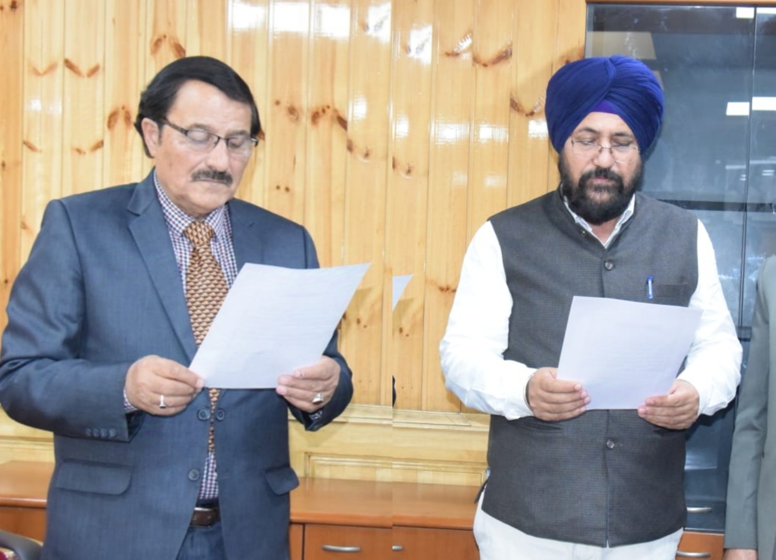 J&K: Pro-tem Speaker administers oath to MLA Dr Narinder Singh Raina – Rising Kashmir