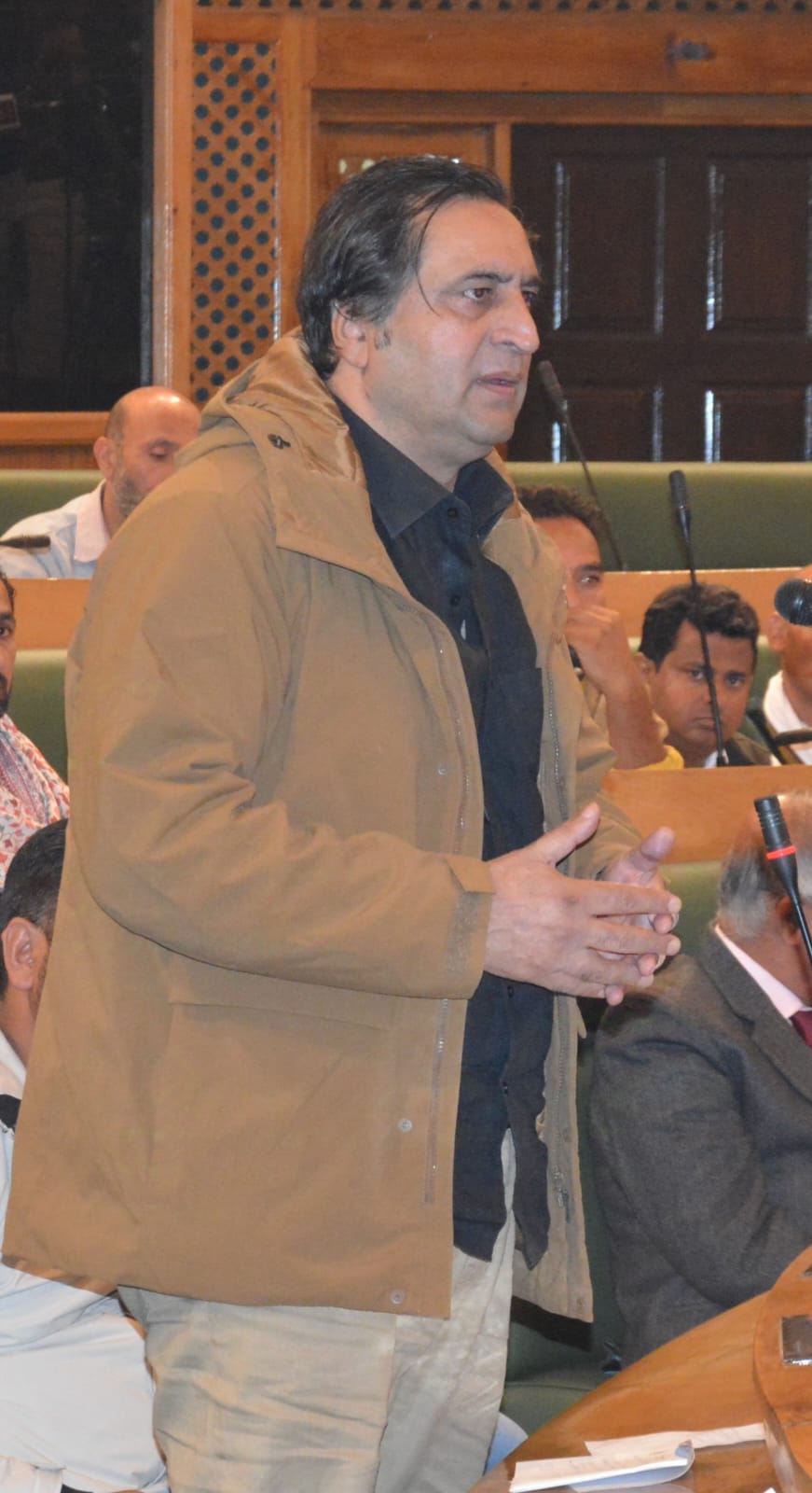 Sajad Lone, Tanvir Sadiq clash over resolutions in Assembly – Rising ...