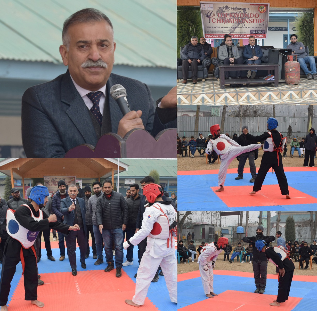 DC Bandipora inaugurates two-day Taekwondo Championship at Hajin ... DC Bandipora inaugurates two-day Taekwondo Championship at Hajin ...
