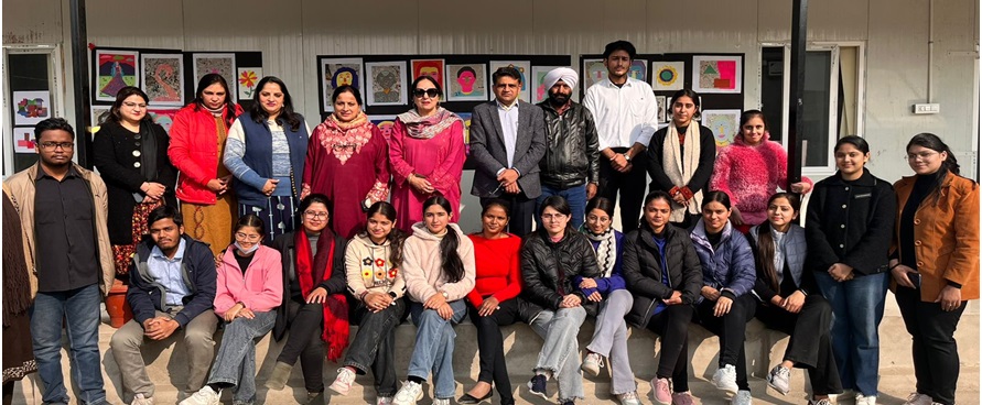 Students showcase creativity through Collage-Making Exhibition at GCOE ...