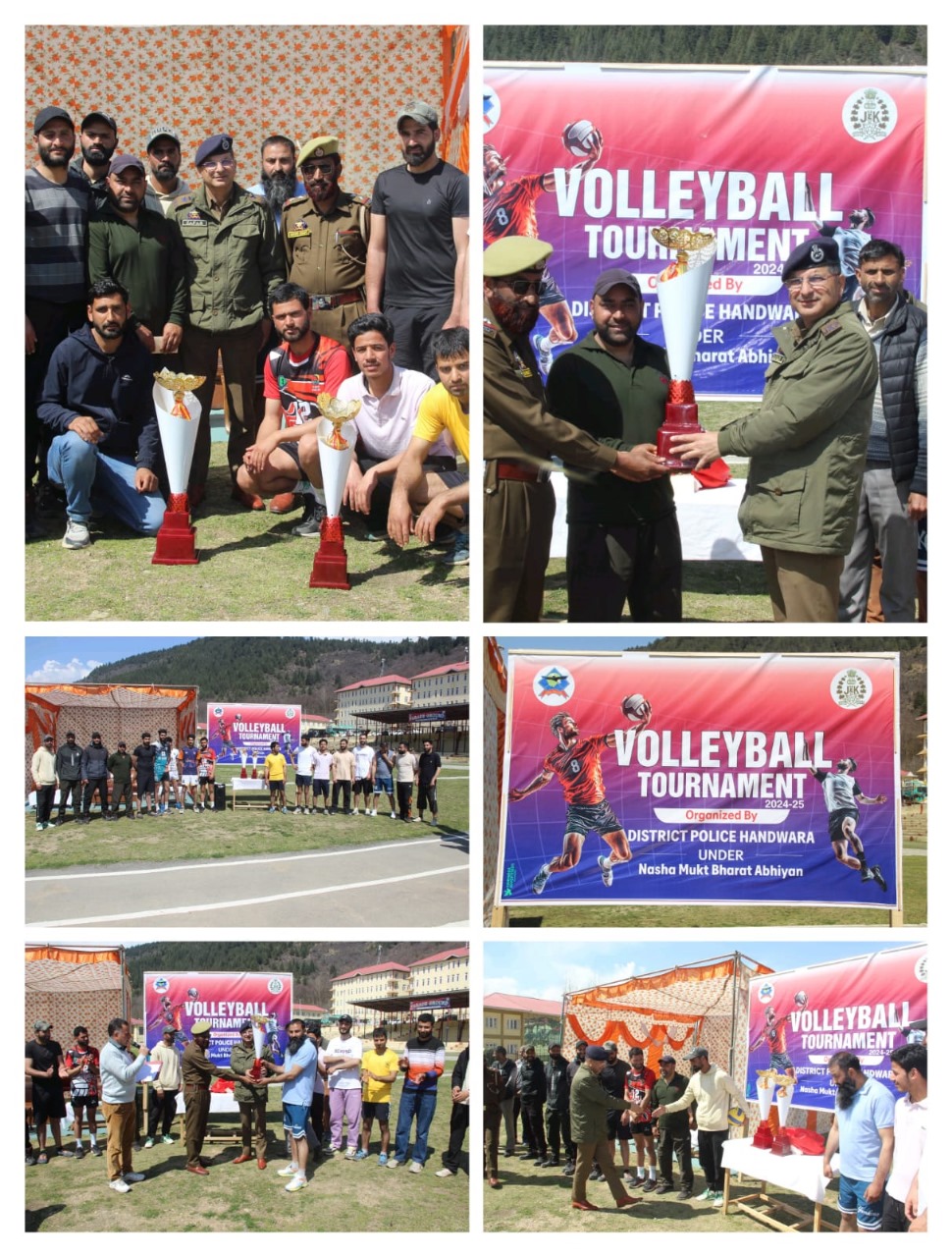 Volleyball, Badminton Tournaments held in Handwara, Anantnag – Rising ...