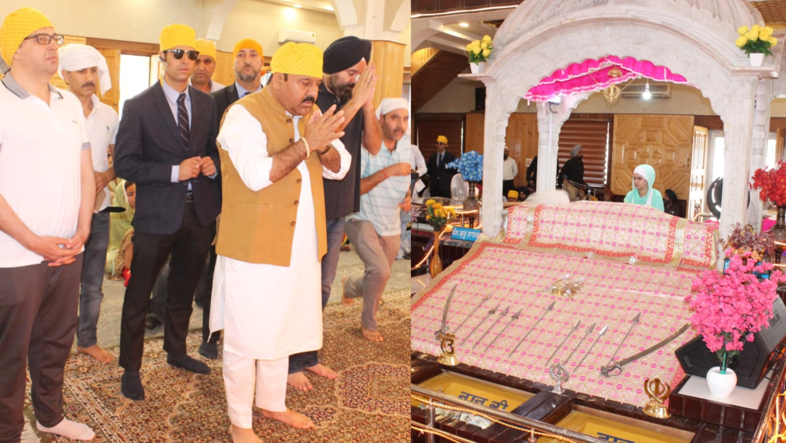 Dy CM visits Gurudwara Chatti Padshahi in Rainawari – Rising Kashmir