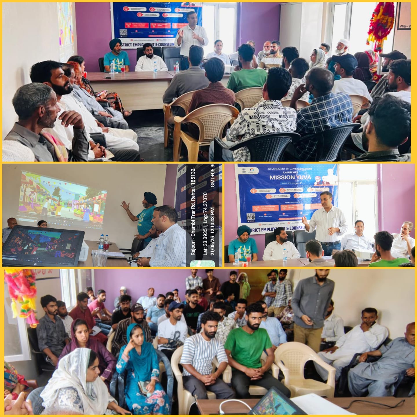 Panchayat-Level awareness programme on Mission YUVA held in Rajouri ...
