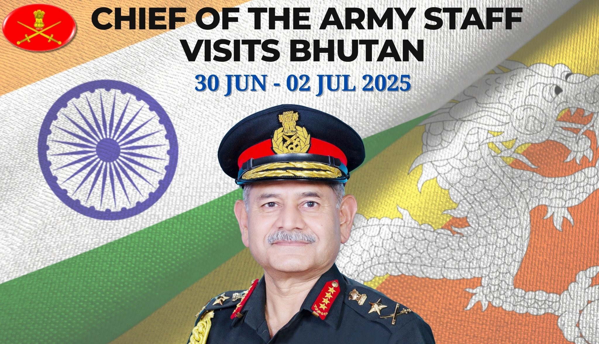 Army Chief Visits Bhutan to Bolster Defence Cooperation – Rising Kashmir