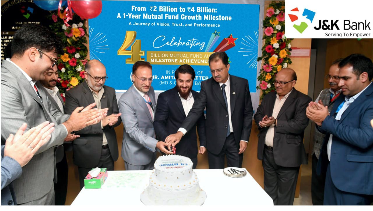 JKB Financial Services crosses Rs 400 cr milestone in Mutual Fund Asset Management – Rising Kashmir