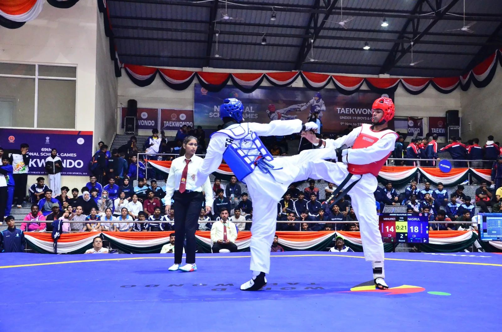 J&K kicks off 69th National School Games Taekwondo C’ship with grand ...