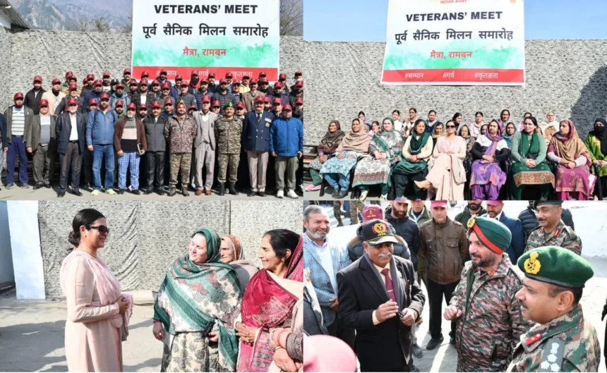 Indian Army organises Veterans Meet at Ramban – Rising Kashmir