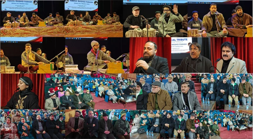 ‘Echoes of a Timeless Voice’ : Musical tribute held in memory of renowned Kashmiri singer Abdul ...